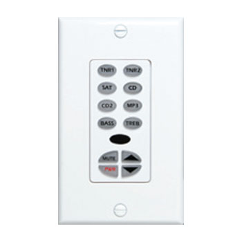 PMKIR Proficient Audio Single-Gang Master Keypad w/ Built-in IR Receiver